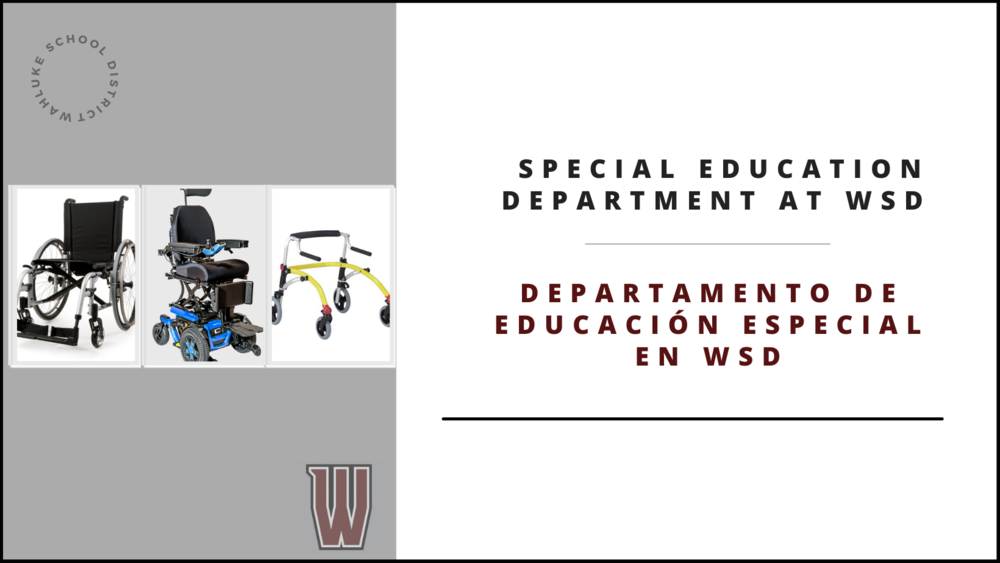 Special Education Department at WSD | Wahluke School District