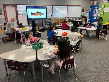 MSSE Kindergartners Learning | Morris Schott STEAM Elementary